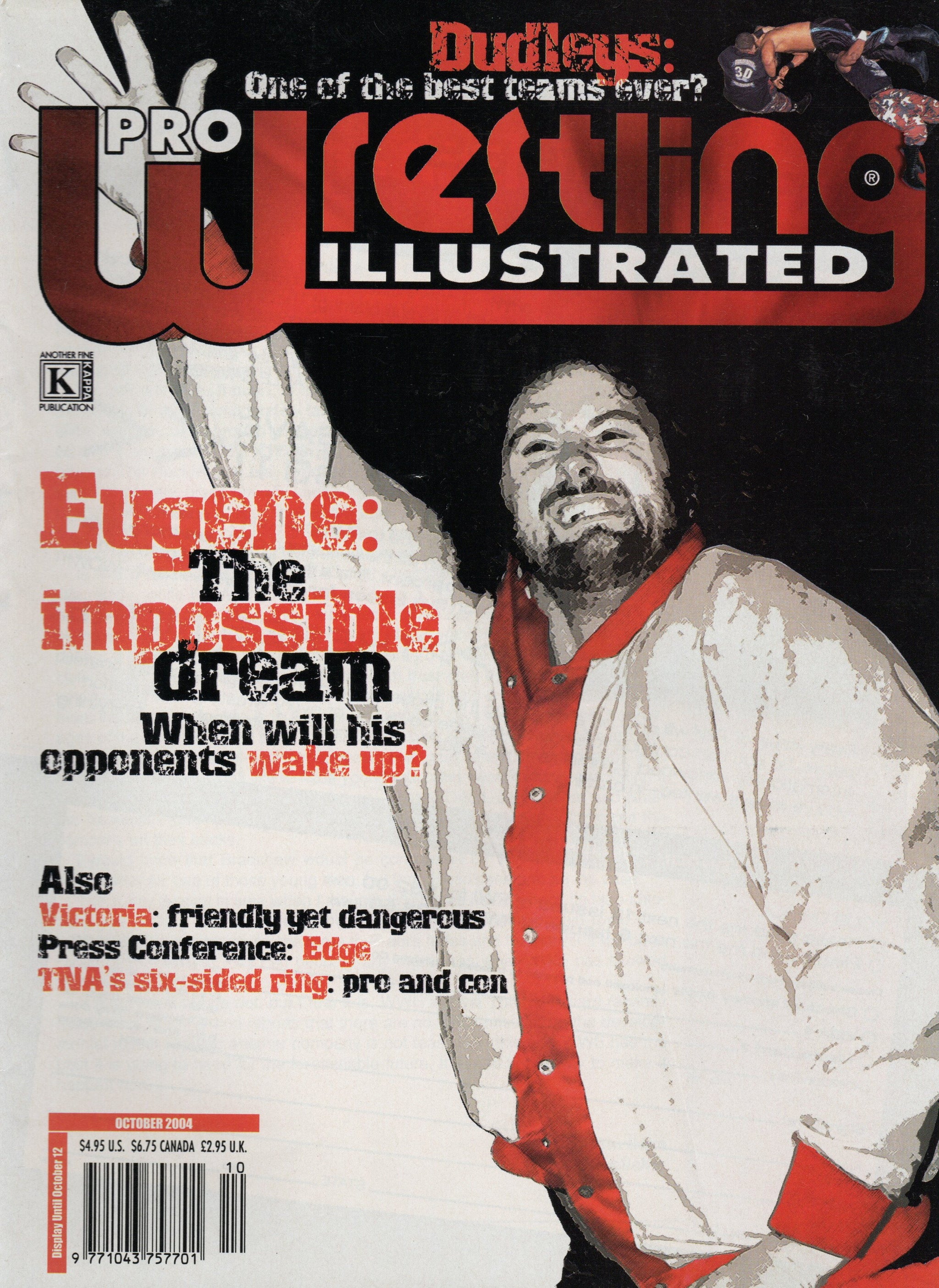 PWI Pro Wrestling Illustrated Magazine October 2004 – RetroWrestling.com