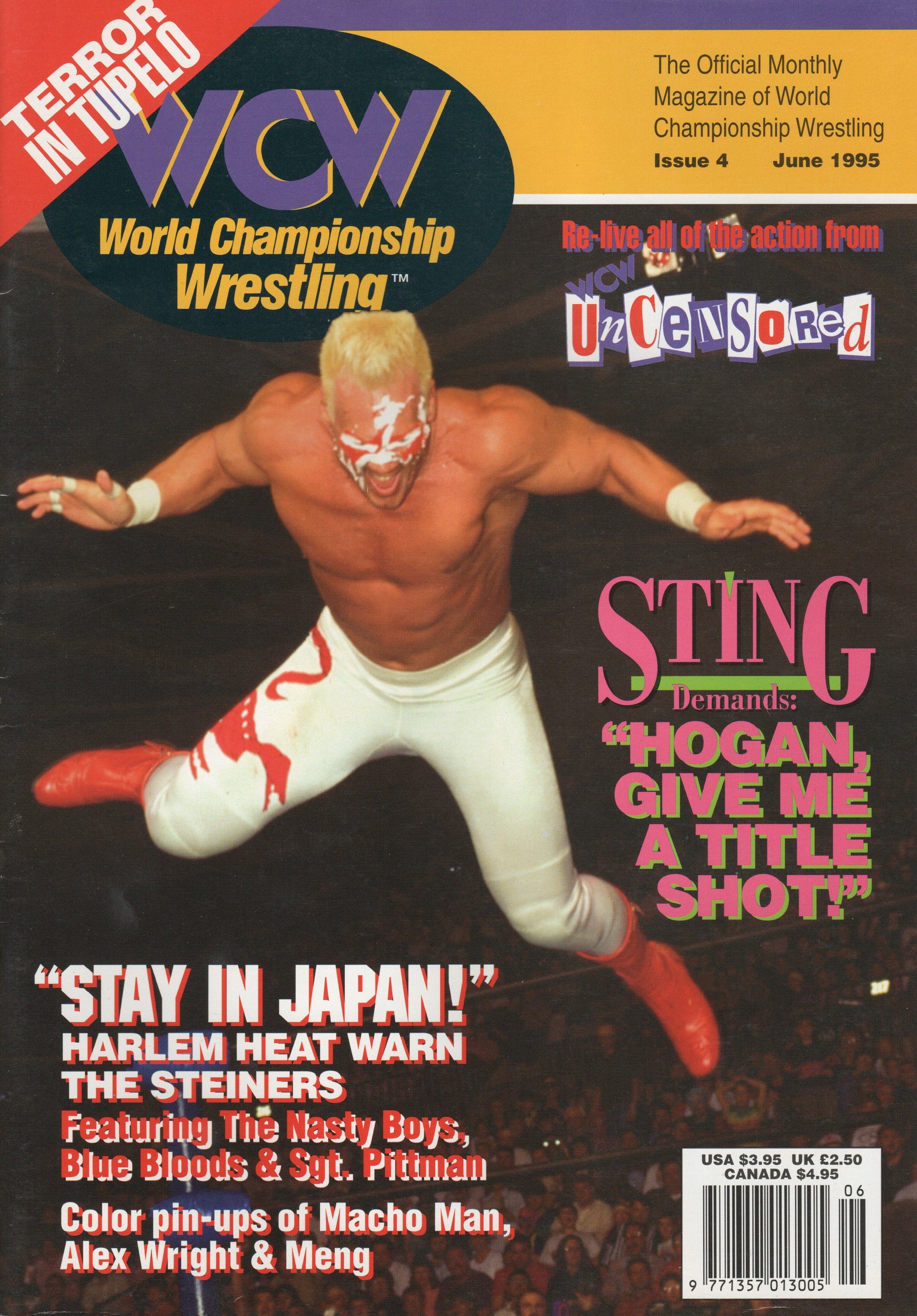 WCW Magazine June 1995 Issue 4 – RetroWrestling.com