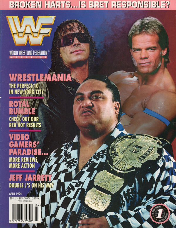 WWF Magazine April 1994 – RetroWrestling.com