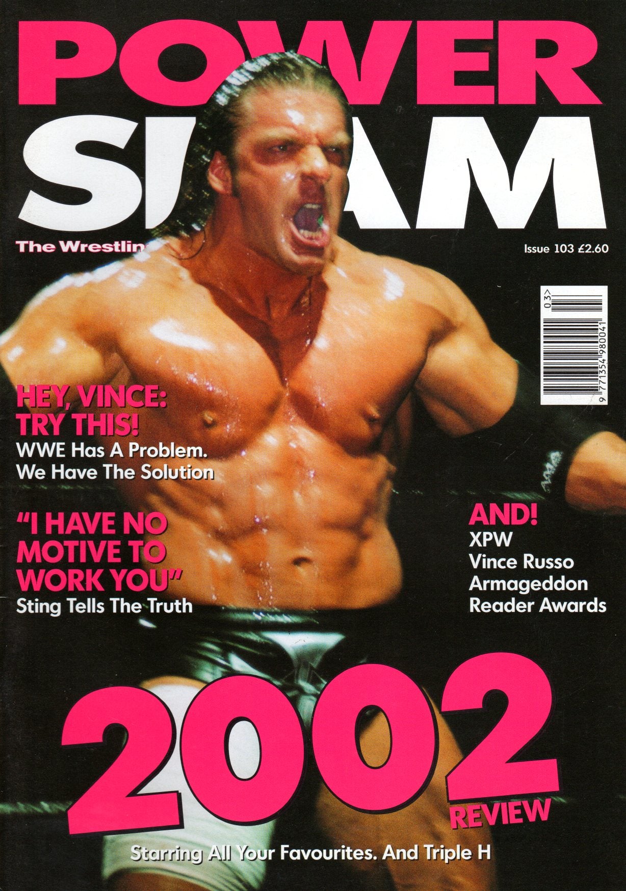 Power Slam Magazine February 2003 Issue 103 – RetroWrestling.com