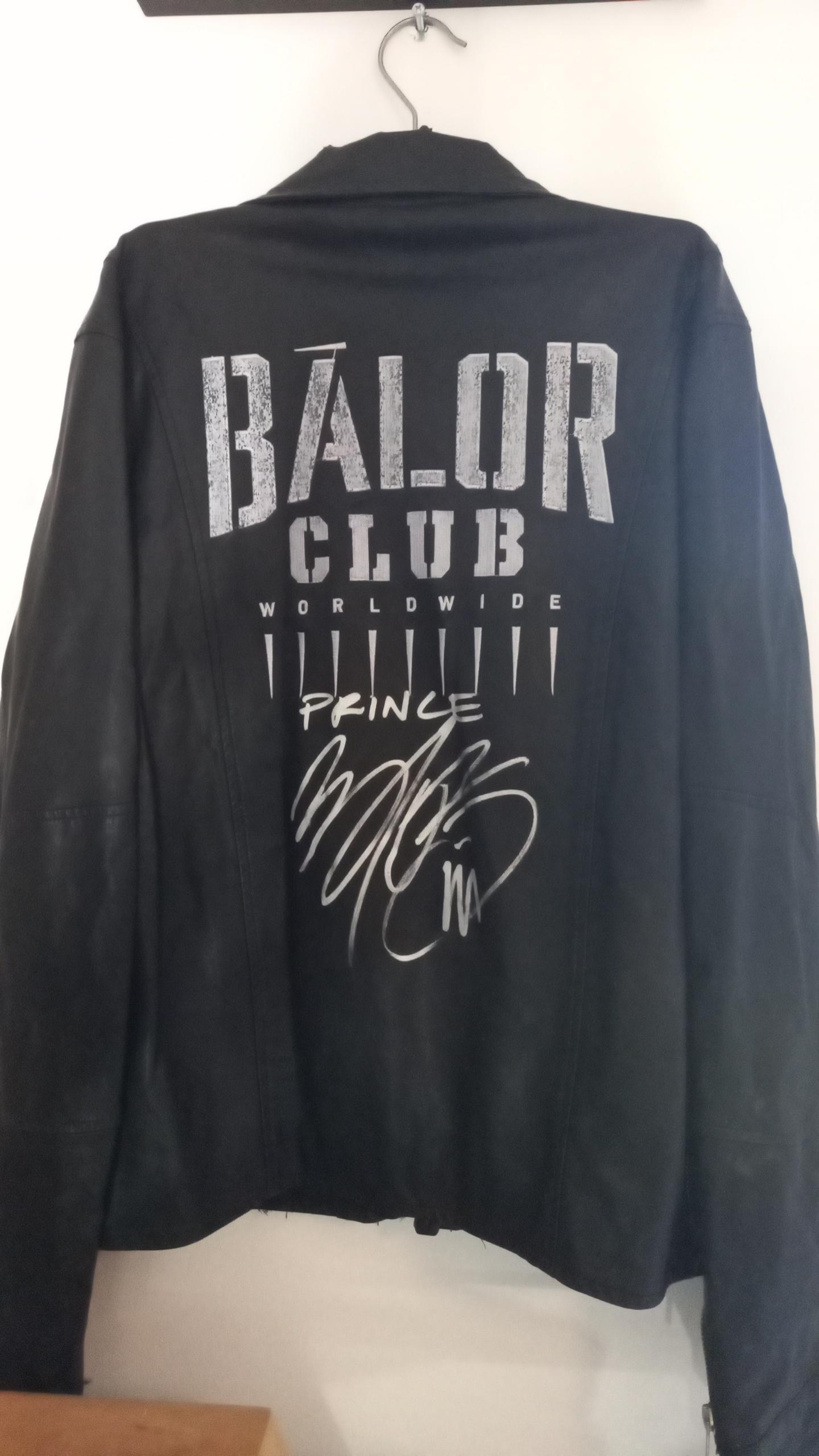 Finn Balor Signed WWE Wrestling Balor Club Worldwide Jacket ...