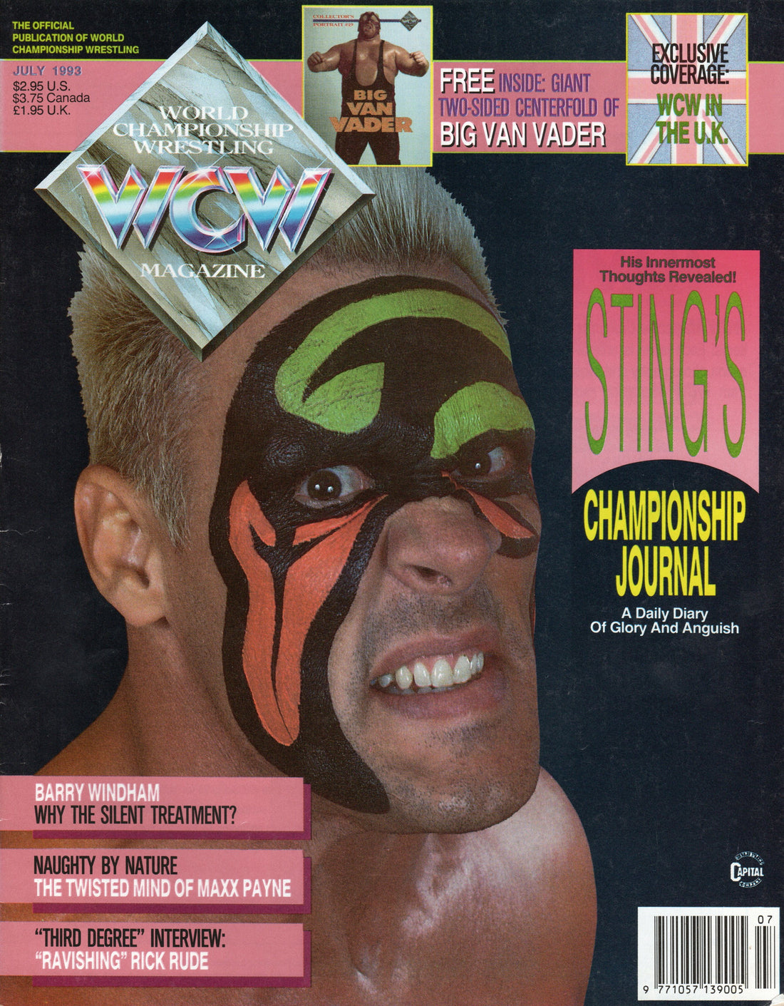 WCW Magazine July 1993 – RetroWrestling.com