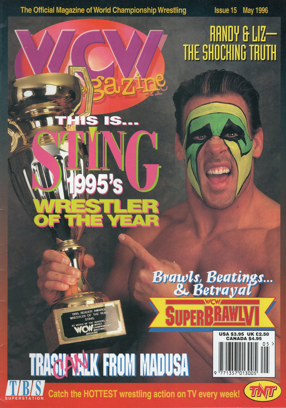 WCW Magazine May 1996 Issue 15 – RetroWrestling.com