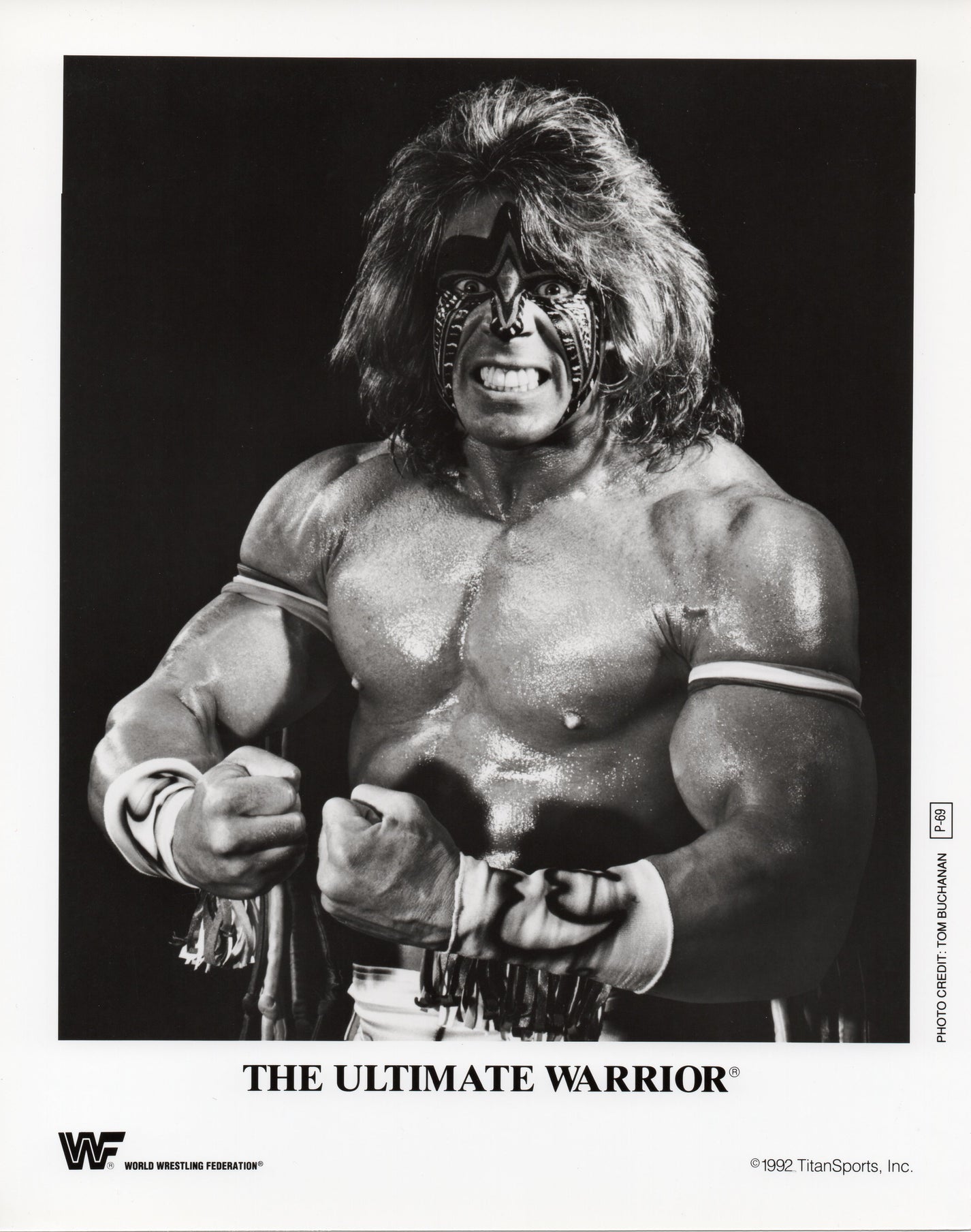 The Ultimate Warrior WWF Promo Photo – RetroWrestling.com
