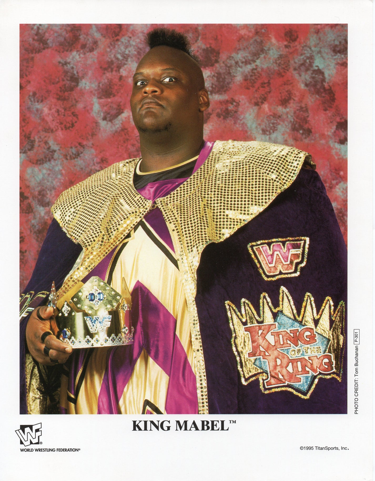 King Mabel WWF Promo Photo – RetroWrestling.com