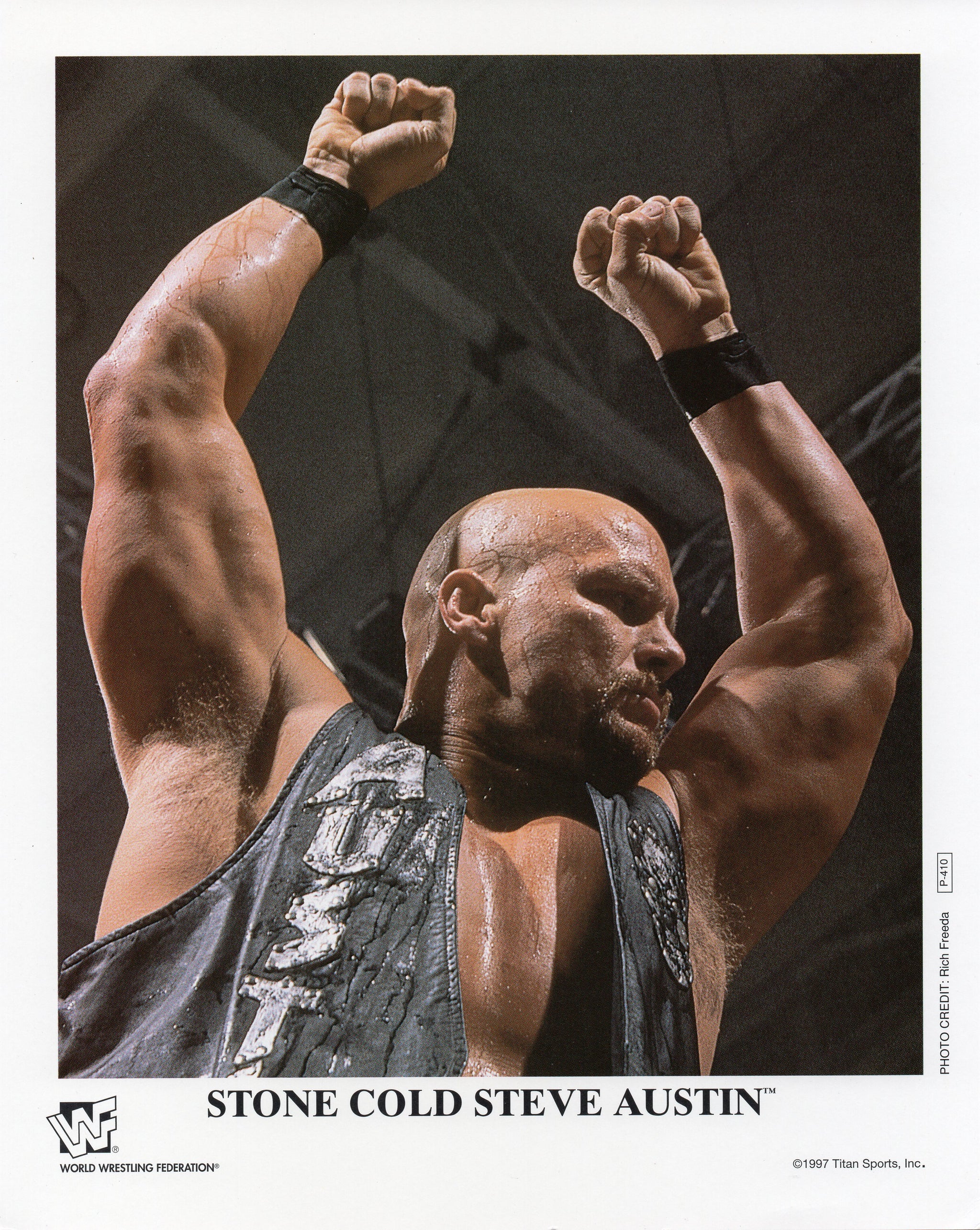 Stone Cold Steve Austin WWF Promo Photo – RetroWrestling.com