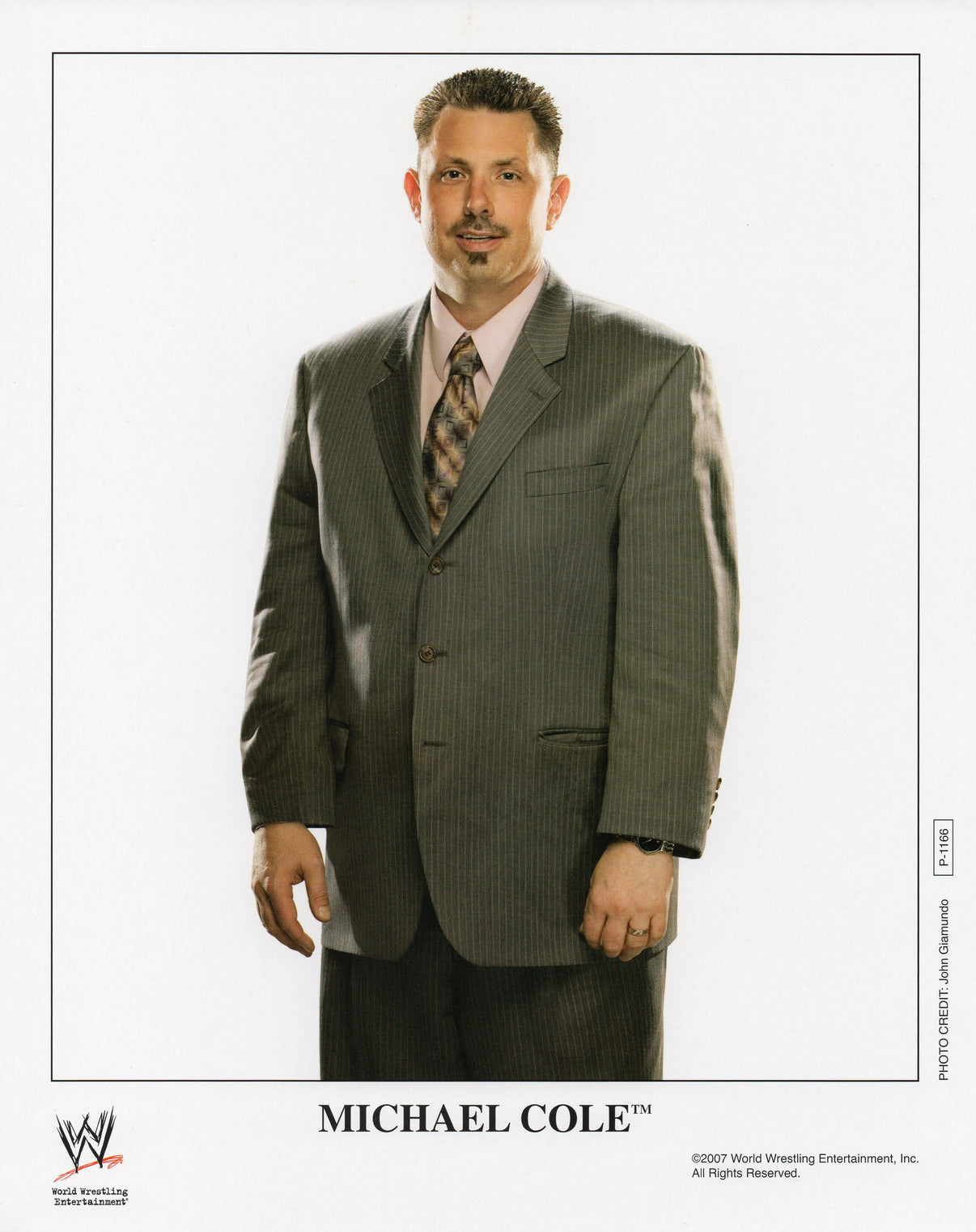 Michael Cole WWE Promo Photo – RetroWrestling.com